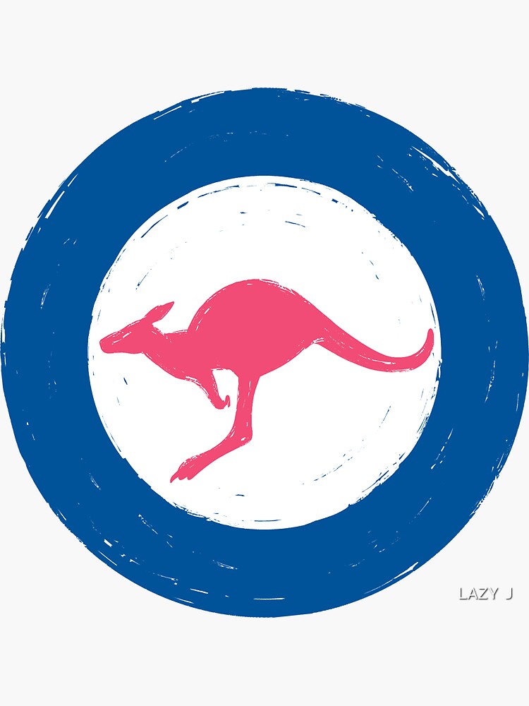 "RAAF roundel" Sticker for Sale by LAZY J | Redbubble