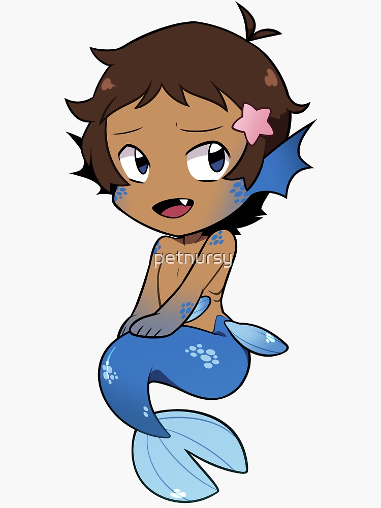 "mer!lance" Sticker by petnursy | Redbubble