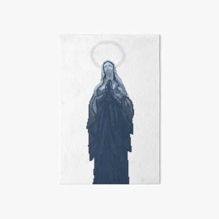 "Mother Mary Pixel Art" Art Board Print by Bunnyfuncake | Redbubble