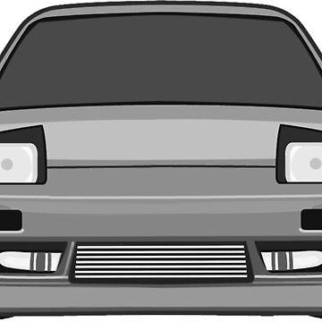 "180sx" Sticker for Sale by YipItsArt | Redbubble