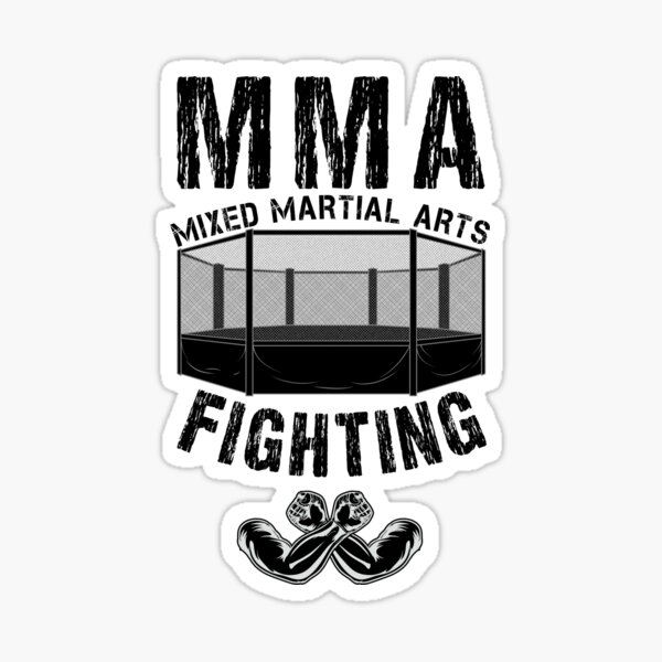 "MMA Fighter Mixed martial arts martial arts athlete" Sticker for Sale ...