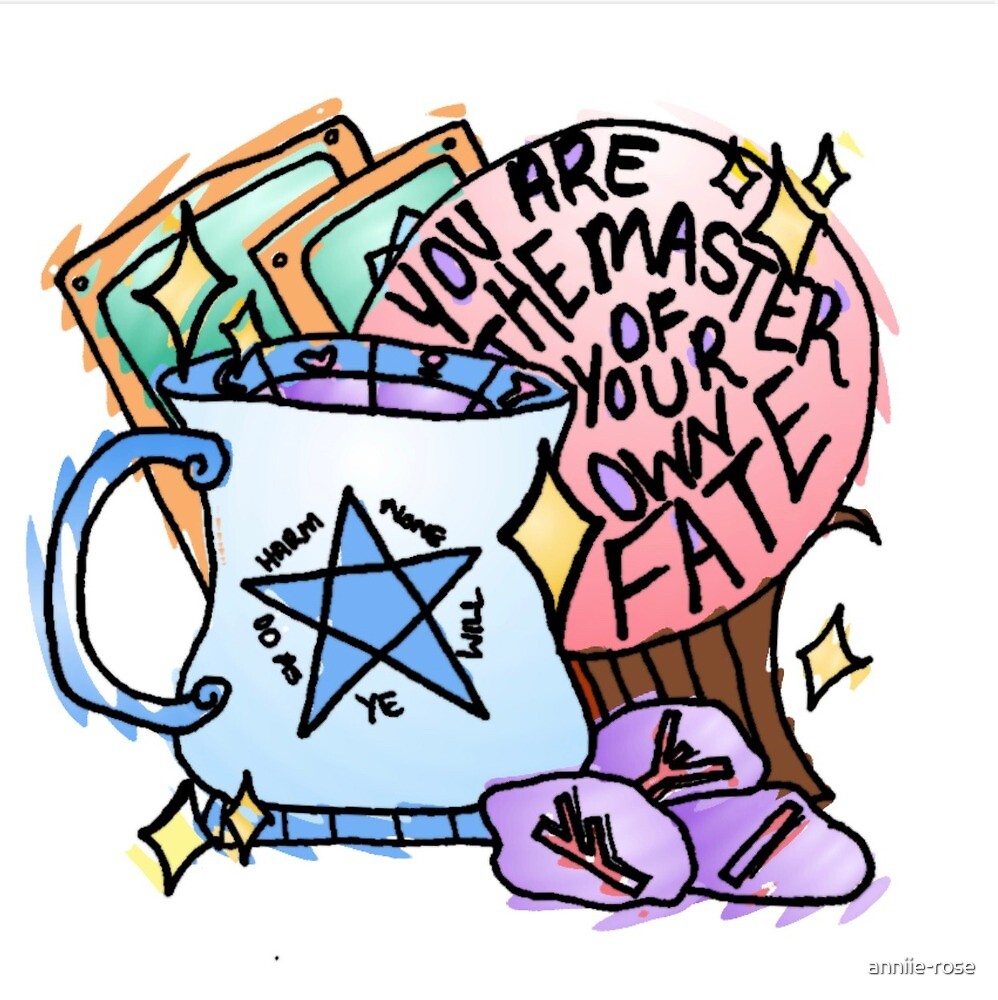 "Master Of Your Fate Divination - doodle ver." by anniie-rose | Redbubble