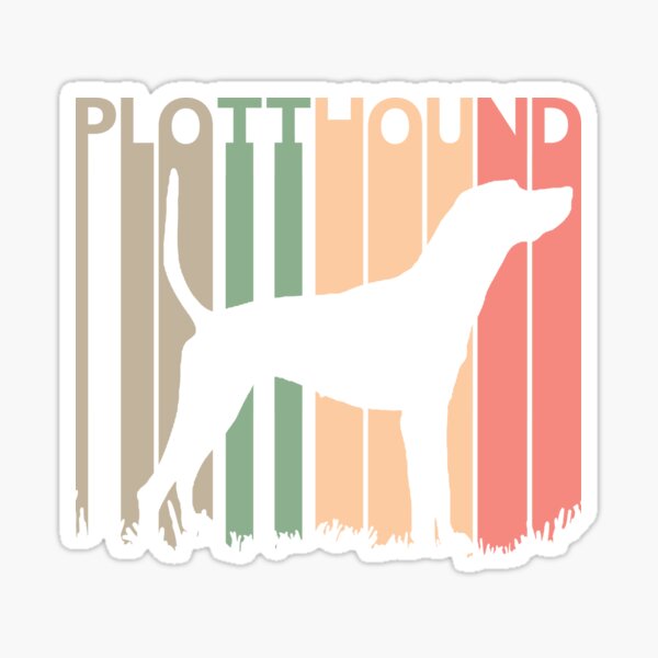 Plott Hound Stickers | Redbubble