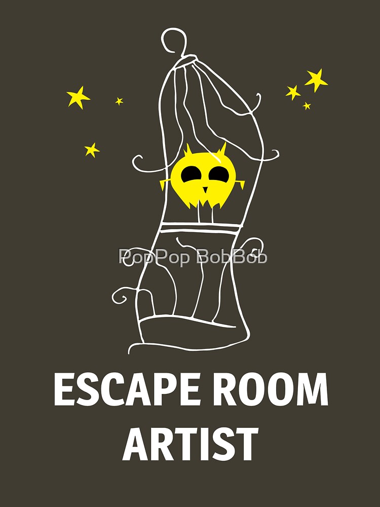 "Escape Room Artist - Great Puzzle Solving - Game Night Escaping" T ...
