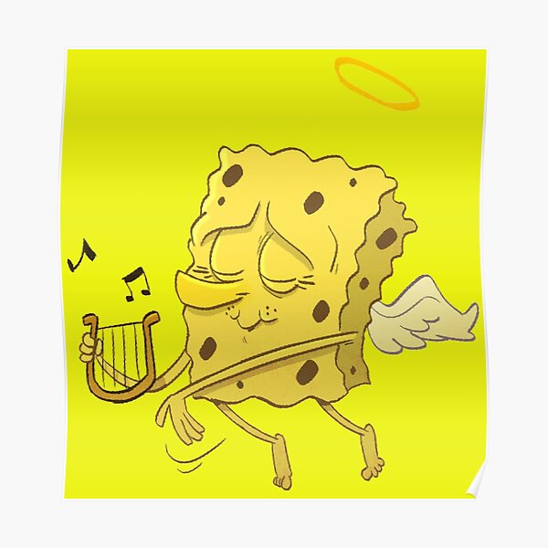 "Stephen Hillenburg and SpongeBob Squarepants" Poster by VisualStyle ...