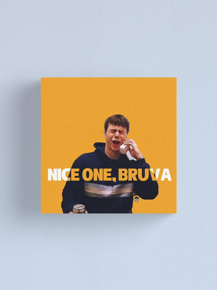 "Nice One Bruva - Human Traffic" Canvas Print by BlueWallDesigns ...