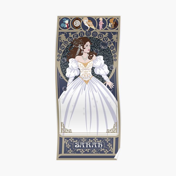 "Sarah Nouveau - Labyrinth" Poster for Sale by CptnLaserBeam | Redbubble