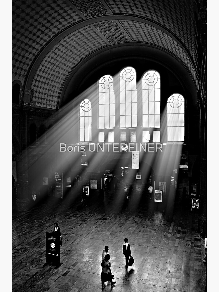 "Grand Central..." Sticker for Sale by FrenchRedFish | Redbubble