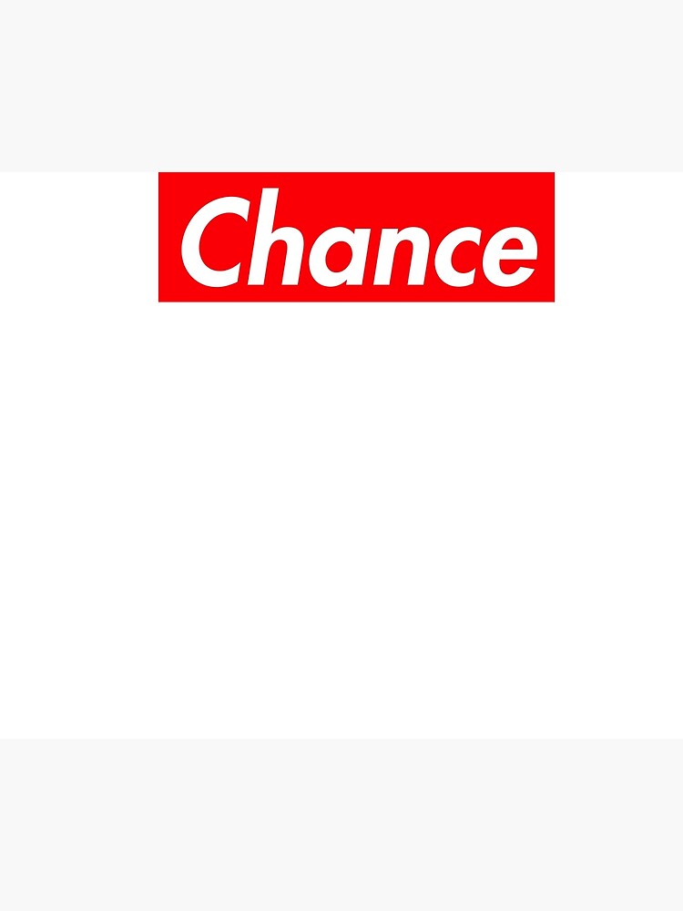 "Chance Box Logo in Red" Poster by SupremeDesign | Redbubble