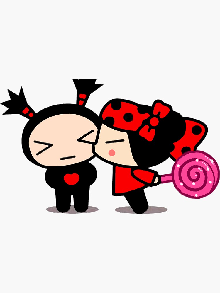 "Pucca" Sticker for Sale by PEKES | Redbubble