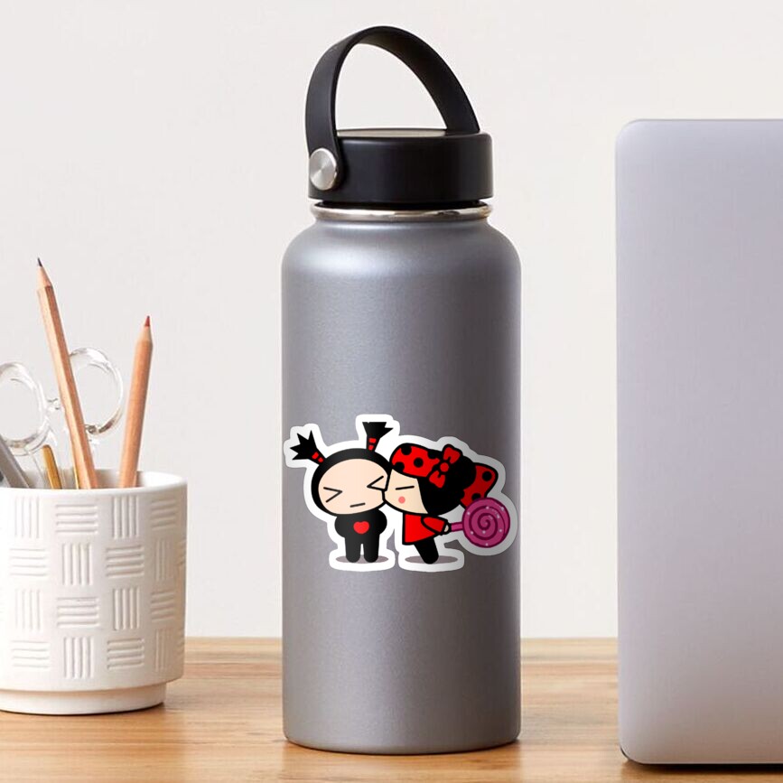 "Pucca" Sticker for Sale by PEKES | Redbubble