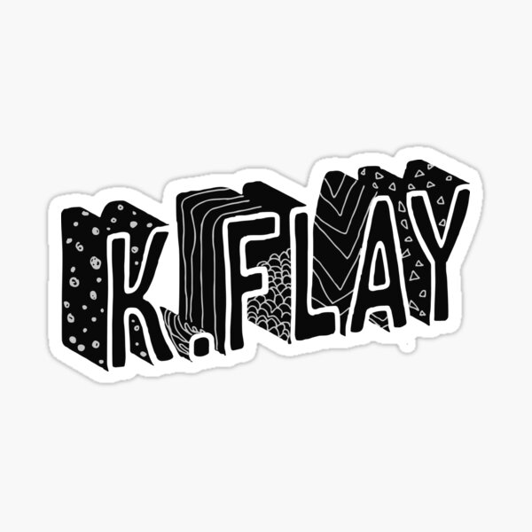K Flay Stickers | Redbubble