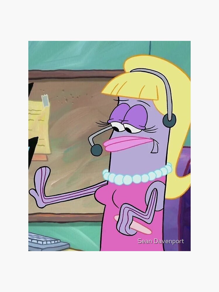 "Sassy Spongebob Character" Sticker for Sale by Kryptain | Redbubble
