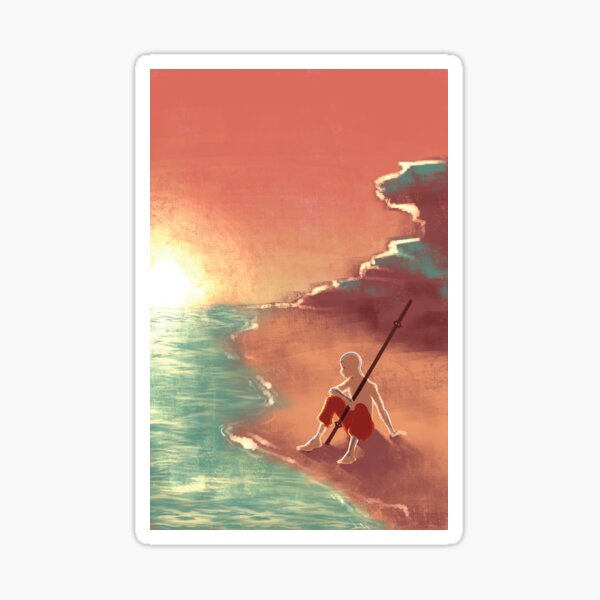 "aang" Sticker by jilli-bean | Redbubble