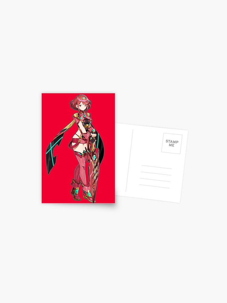 "Pyra - Xenoblade Chronicles 2" Postcard for Sale by Jorge Sanchez ...