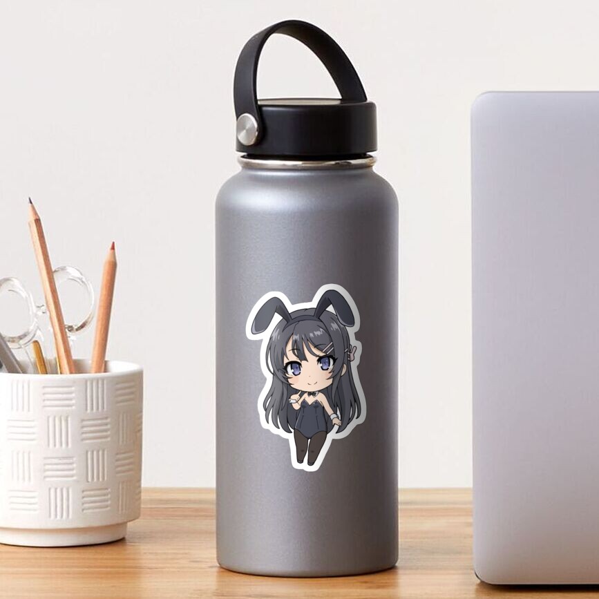 "Mai (Bunny Girl Senpai) Chibi" Sticker for Sale by Chibify | Redbubble