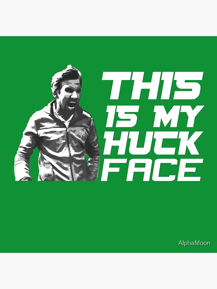 "DISC GOLF HUCK FACE" Poster for Sale by AlphaMoon | Redbubble