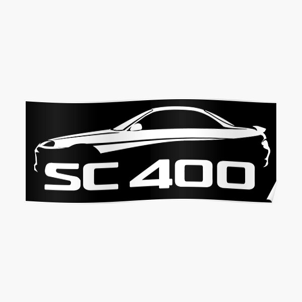 "Lexus SC400 Shadow Design" Poster for Sale by Endlesscha0s | Redbubble