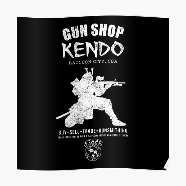 Kendo Gun Shop Premium Matte Vertical Poster