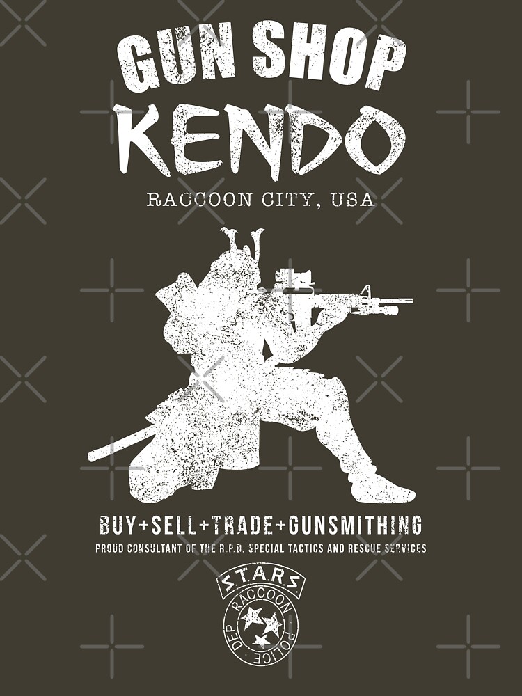 "Kendo Gun Shop" Essential T-Shirt for Sale by CCCDesign | Redbubble