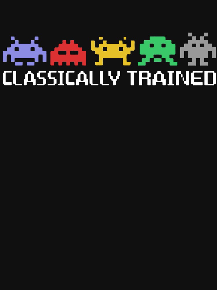 "Classically Trained Video Game" Essential T-Shirt for Sale by ...