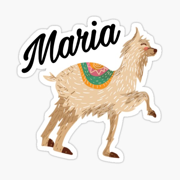 Maria Name Stickers | Redbubble
