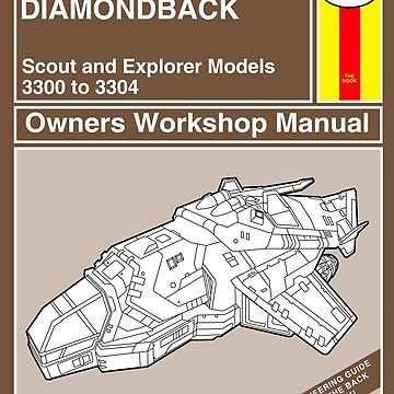 "Diamondback Explorer Owners Workshop Manual" Sticker for Sale by ...