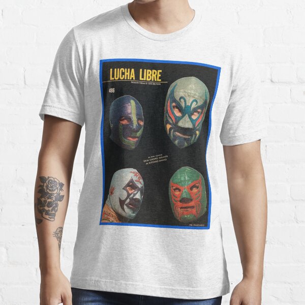 "Mil Mascaras Cover Shot" T-shirt by kikaidalibre | Redbubble | kaliman ...