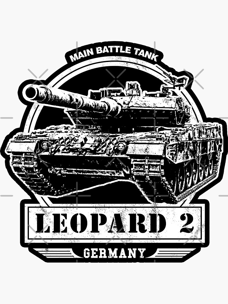 "Leopard 2 Tank" Sticker for Sale by RycoTokyo81 | Redbubble