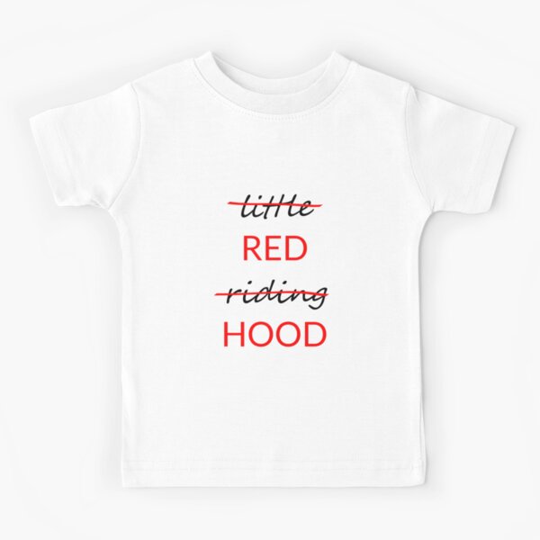 "(little) Red (riding) Hood" Kids T-Shirt by tattletail | Redbubble