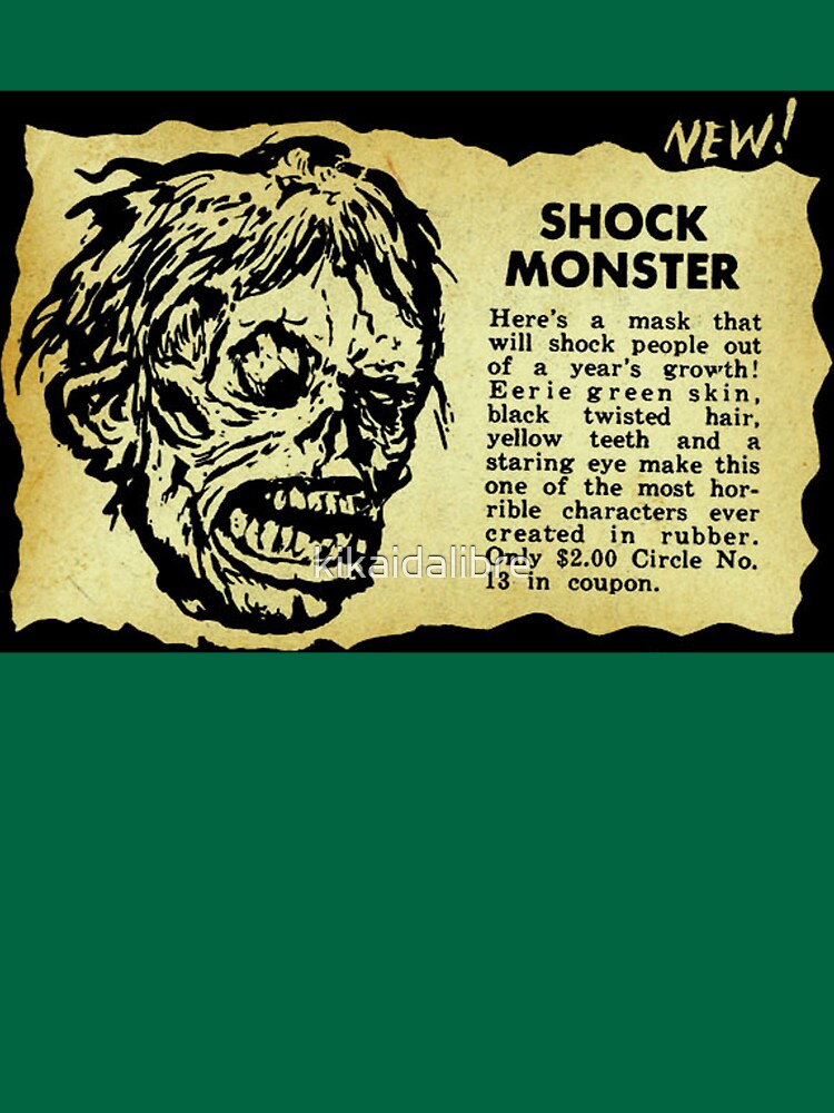 "Shock Monster" T-shirt for Sale by kikaidalibre | Redbubble | monster ...