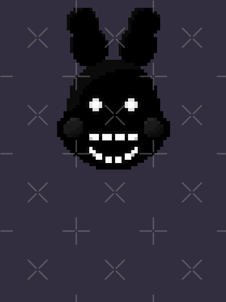 "Five Nights at Freddy's 2 - Pixel art - Shadow Bonnie" Pullover Hoodie ...
