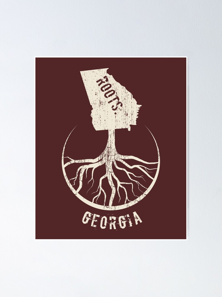 "Vintage Georgia Roots State - Proud Homeland - Born And Raised In ...