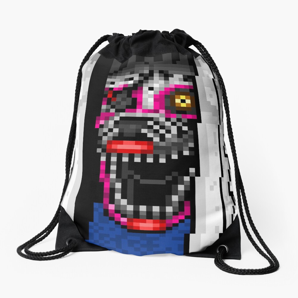 "Five Nights at Freddy's 4 - Pixel art - Nightmare Mangle" Drawstring ...