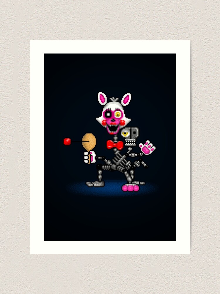 Mangle Fnaf Pixel Art _ FNAF! Pixel Art — Pixel Art Maker – UFDEQ