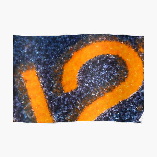 "Embedded digit 2 on sim card under the microscope" Poster by ...