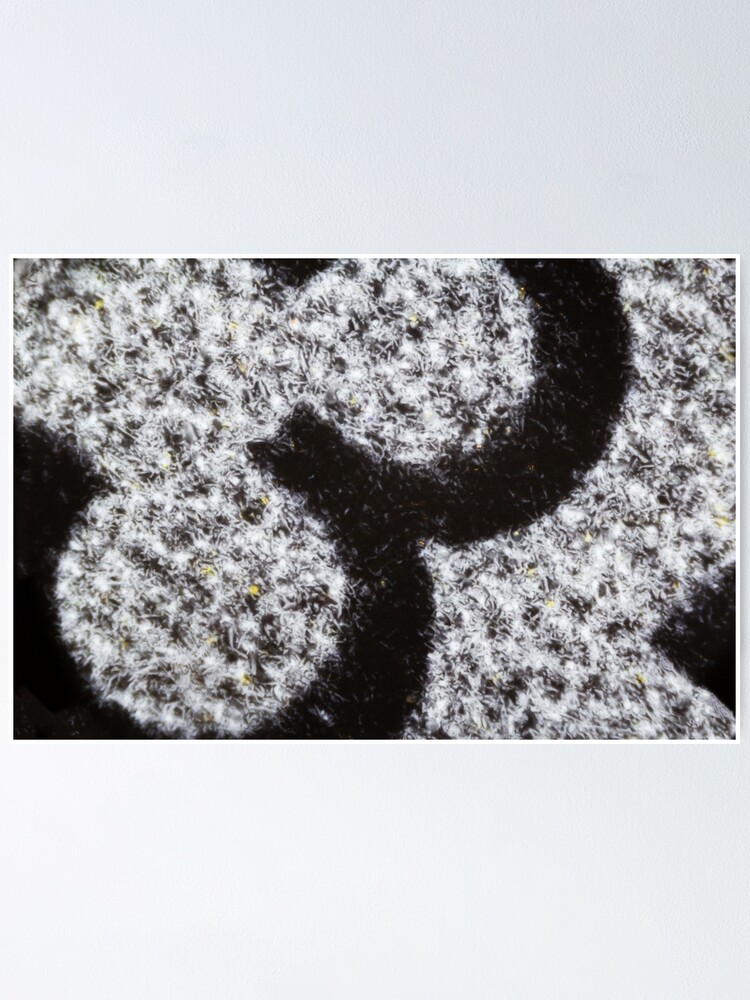 "Embedded digit 3 on sim card under the microscope" Poster by ...