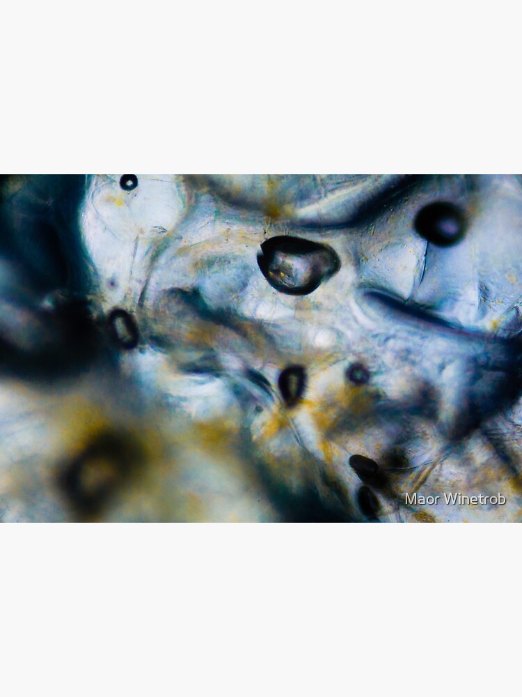 "Liquid under the microscope - Abstract textures and colors" Poster by ...