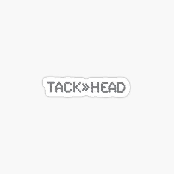 "Tackhead" Sticker by toolsquatch | Redbubble