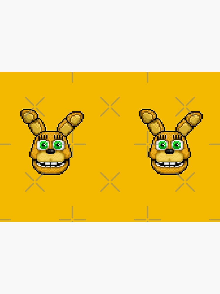 "Adventure Spring Bonnie - FNAF World - Pixel Art" Hardcover Journal ...