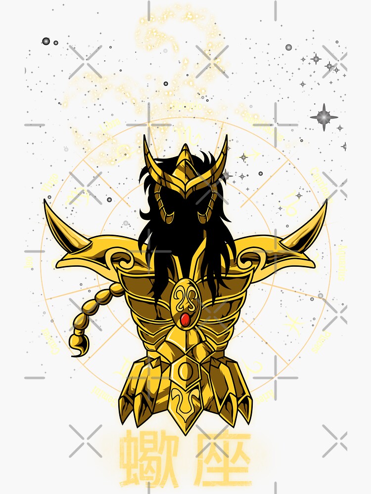 "SCORPIO" Sticker for Sale by swiro | Redbubble