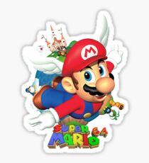 Super Mario 64 Stickers | Redbubble