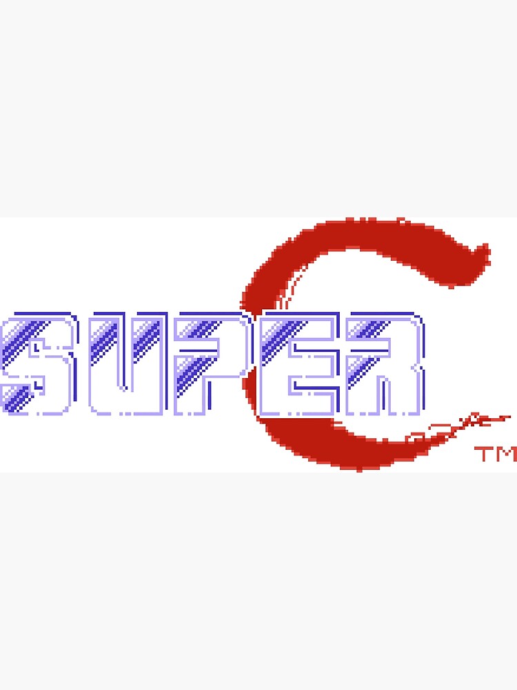 "Contra Vintage Super C Logo" Art Print for Sale by PixelRetro | Redbubble