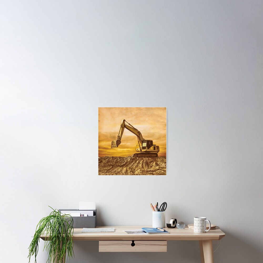 "Bagger" Poster von TastefulDesigns | Redbubble