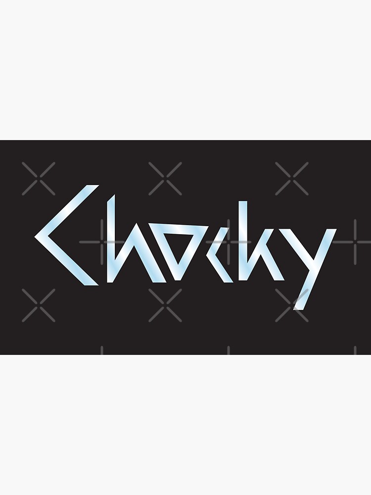 "Chocky" Sticker for Sale by ChrisOrton | Redbubble