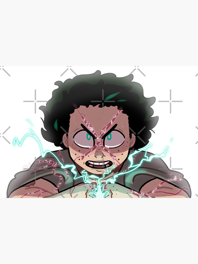 "Deku" Sticker by DanniDoodles | Redbubble