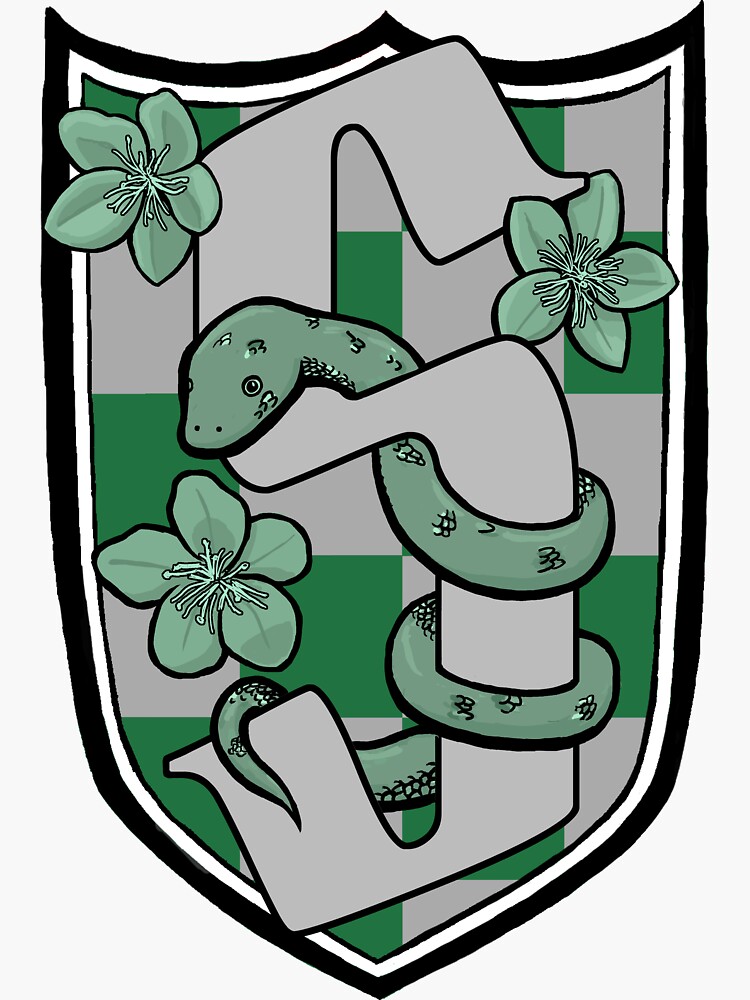 "Green Serpent Crest (Color Icon Only)" Sticker for Sale by AnchorBlade ...