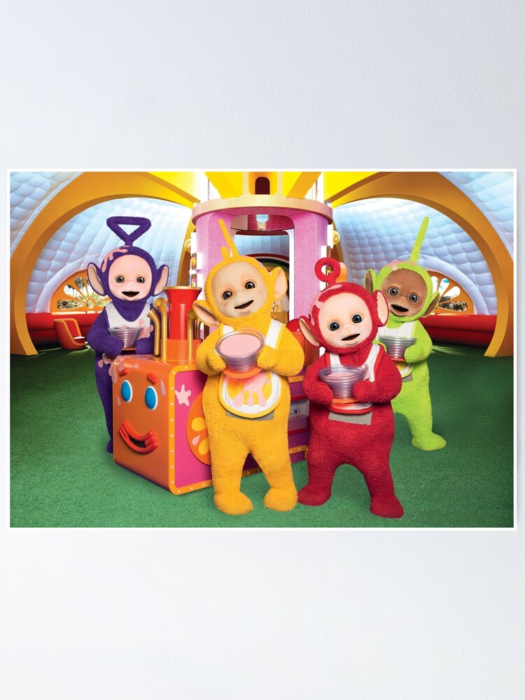 "TELETUBBIES FOOD" Poster by lostmynerve | Redbubble