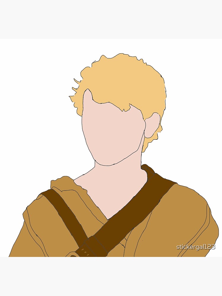 "Maze Runner Newt" Sticker for Sale by stickergal123 | Redbubble