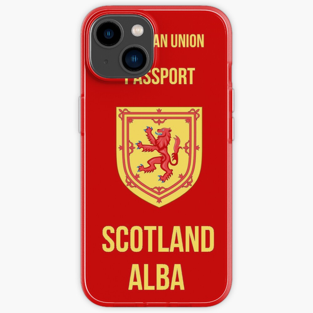 "Scottish Passport - Independent Scotland / Alba Passport " iPhone Case ...